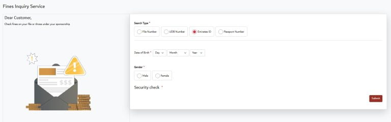 All methods to Check Emirates ID Fines online in 2025