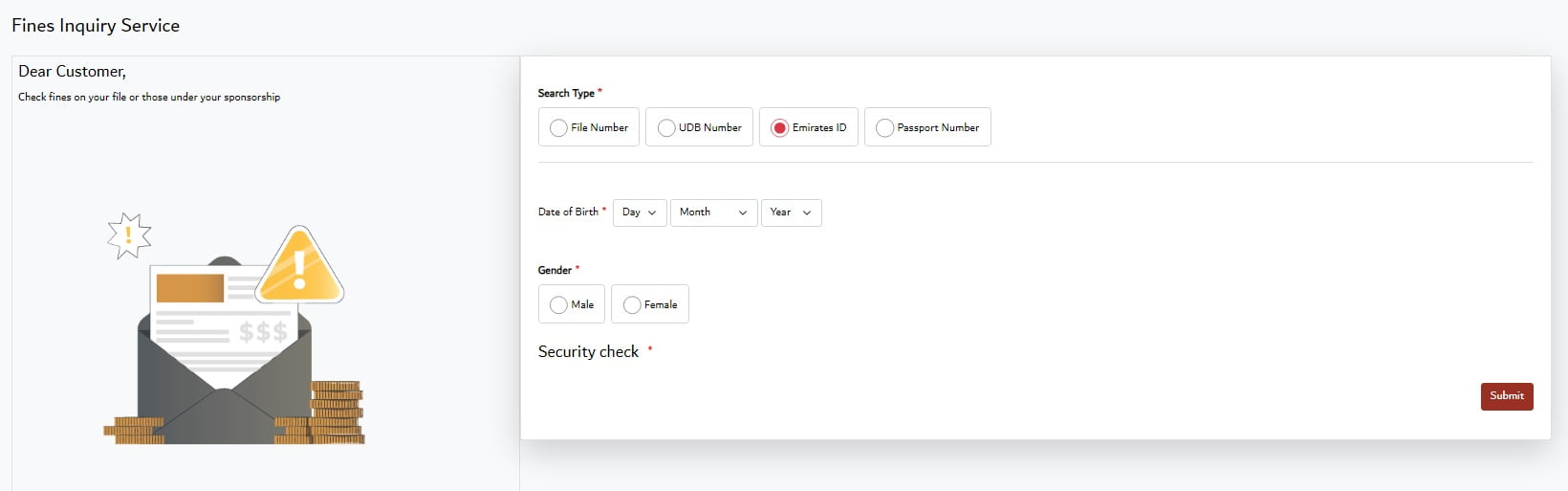 All methods to Check Emirates ID Fines online in 2025