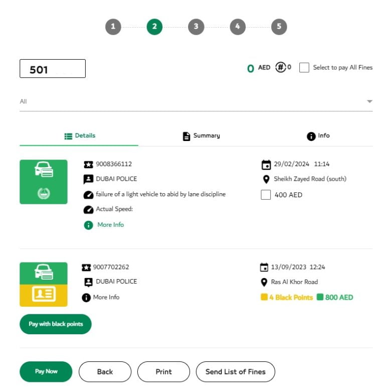 Dubai Police Fine Check - How to Inquiry and Pay Fines?