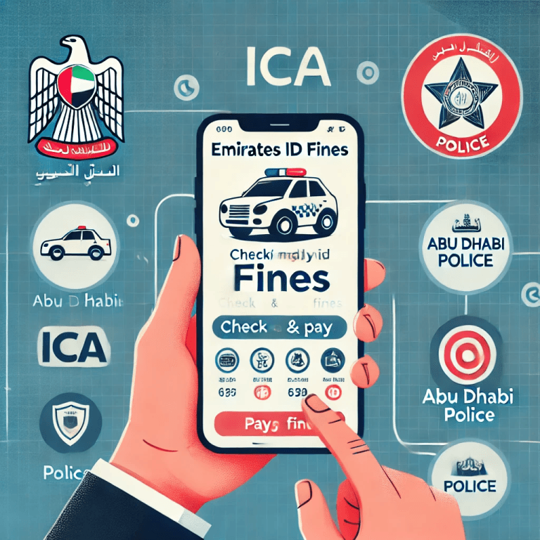 All methods to Check Emirates ID Fines online in 2025